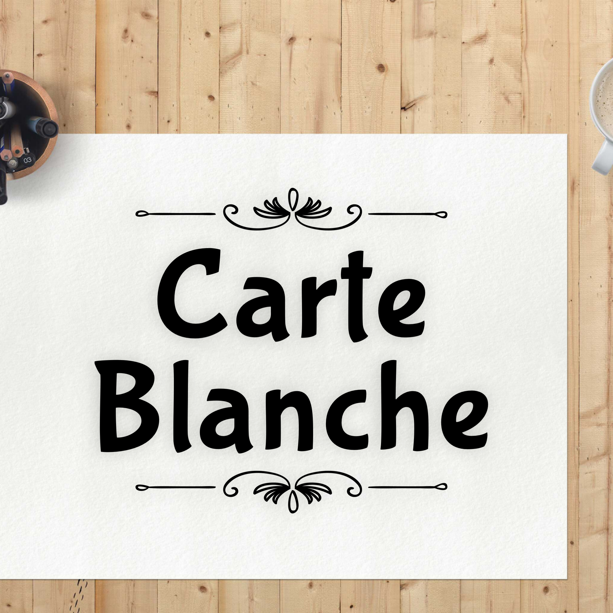 Carte Blanche | Driving Thought